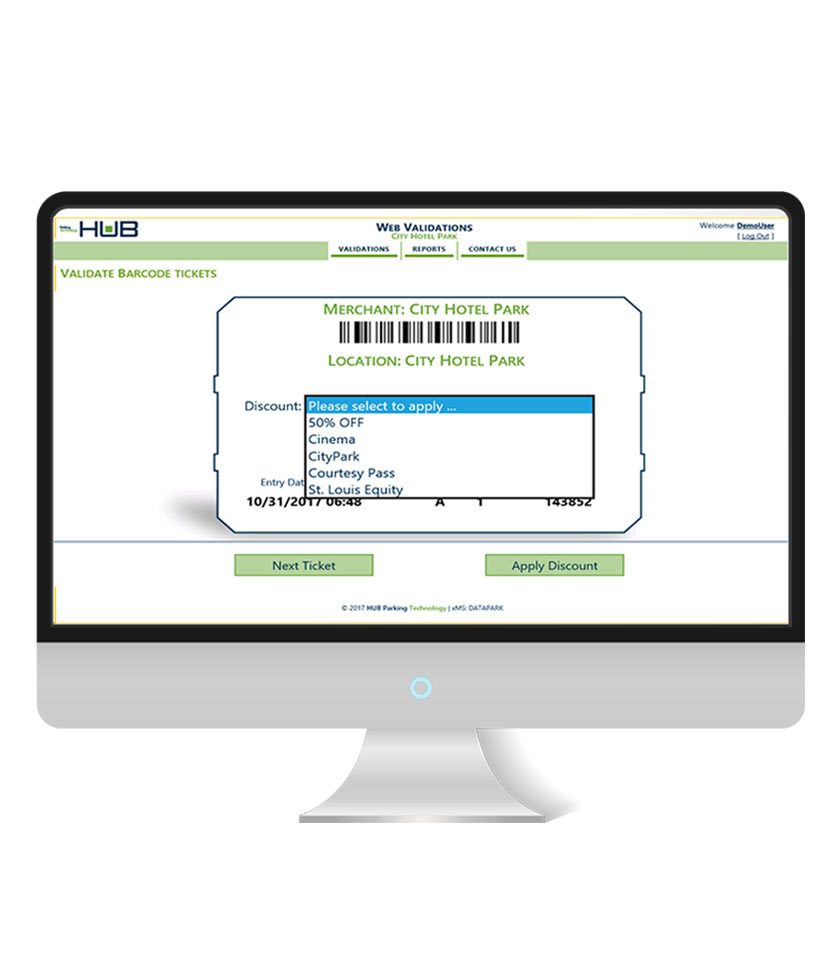 Validation Web - Solutions Escomptes Parking - DataPark - DATAPARK ...